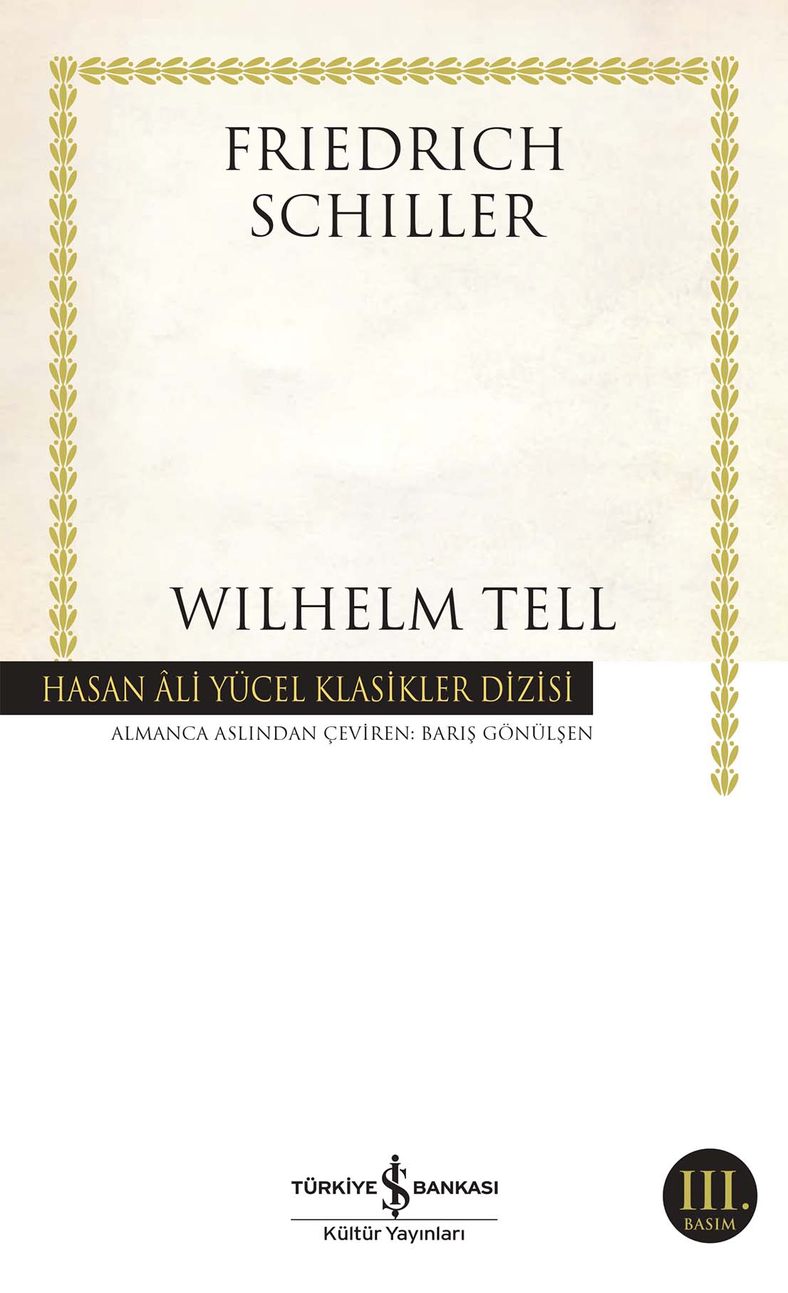 Wilhelm Tell | Türkiye İş Bankası Kültür Yayınları