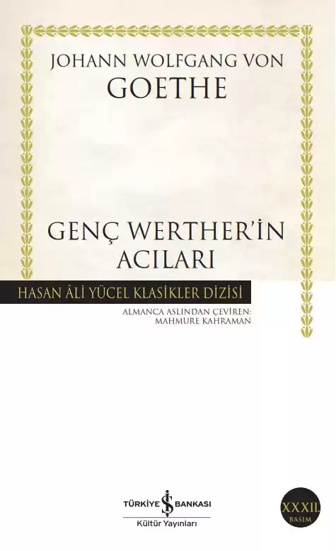 Genç Werther’in Acıları | Türkiye İş Bankası Kültür Yayınları